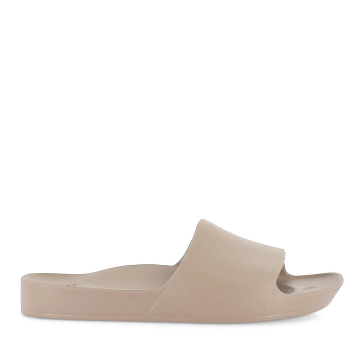 ARCH SUPPORT SLIDES - TAUPE – Evans Shoes