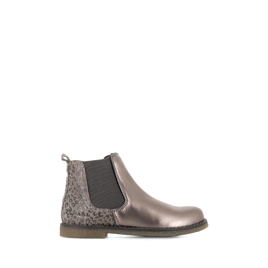 CHELSEA II - PEWTER METALLIC LEATHER – Evans Shoes