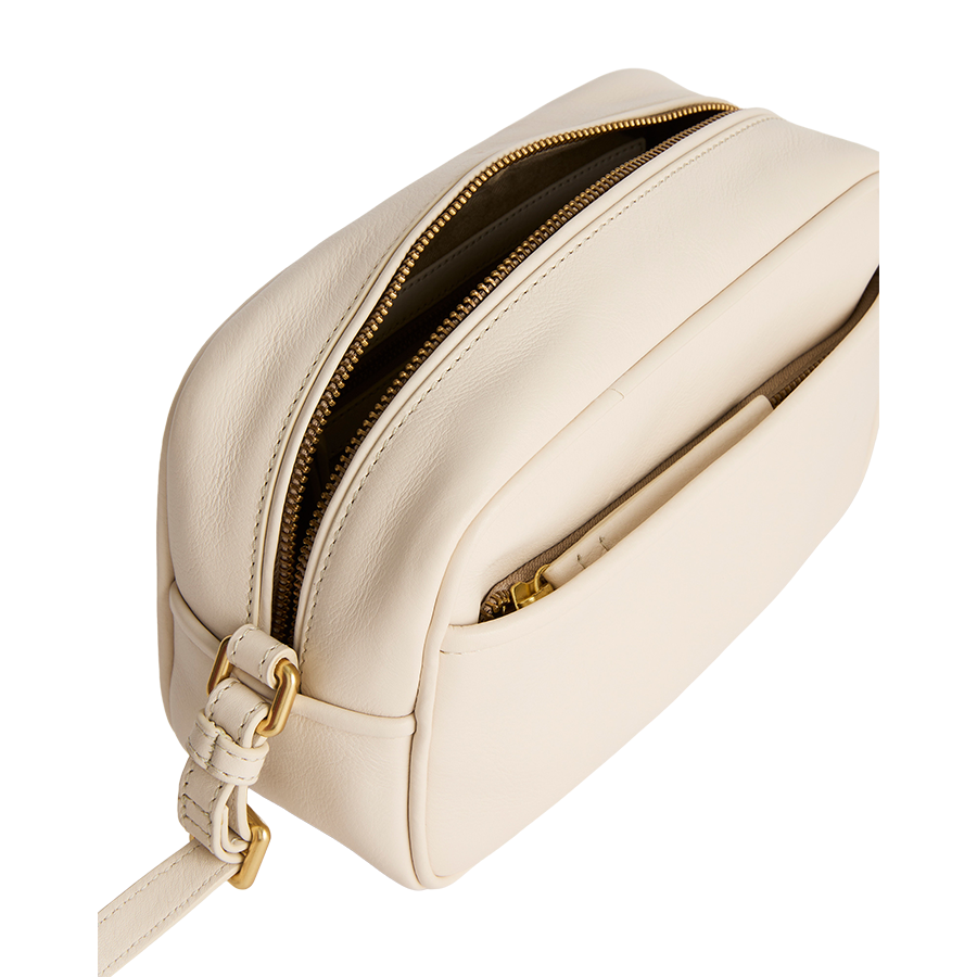 OPERA BAG - IVORY LEATHER – Evans Shoes