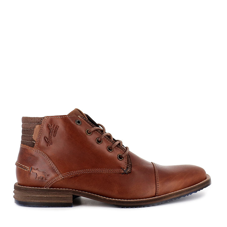 CHAMBERS - COGNAC LEATHER – Evans Shoes